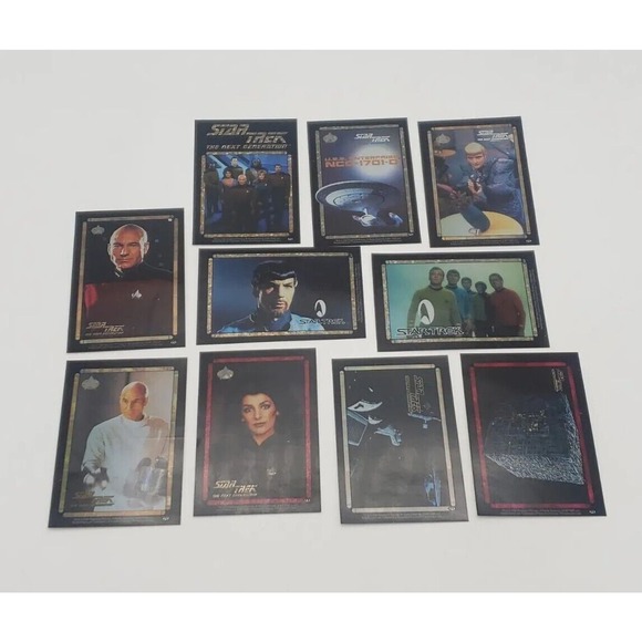 Design | 1996 9s Star Trek Lot Of 10 Vending Machine Sticker Prism ...
